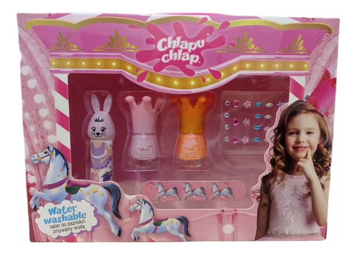 CHLAPU CHLAP | Zestaw kosmetyków dla dziewczynek | Wizaż24