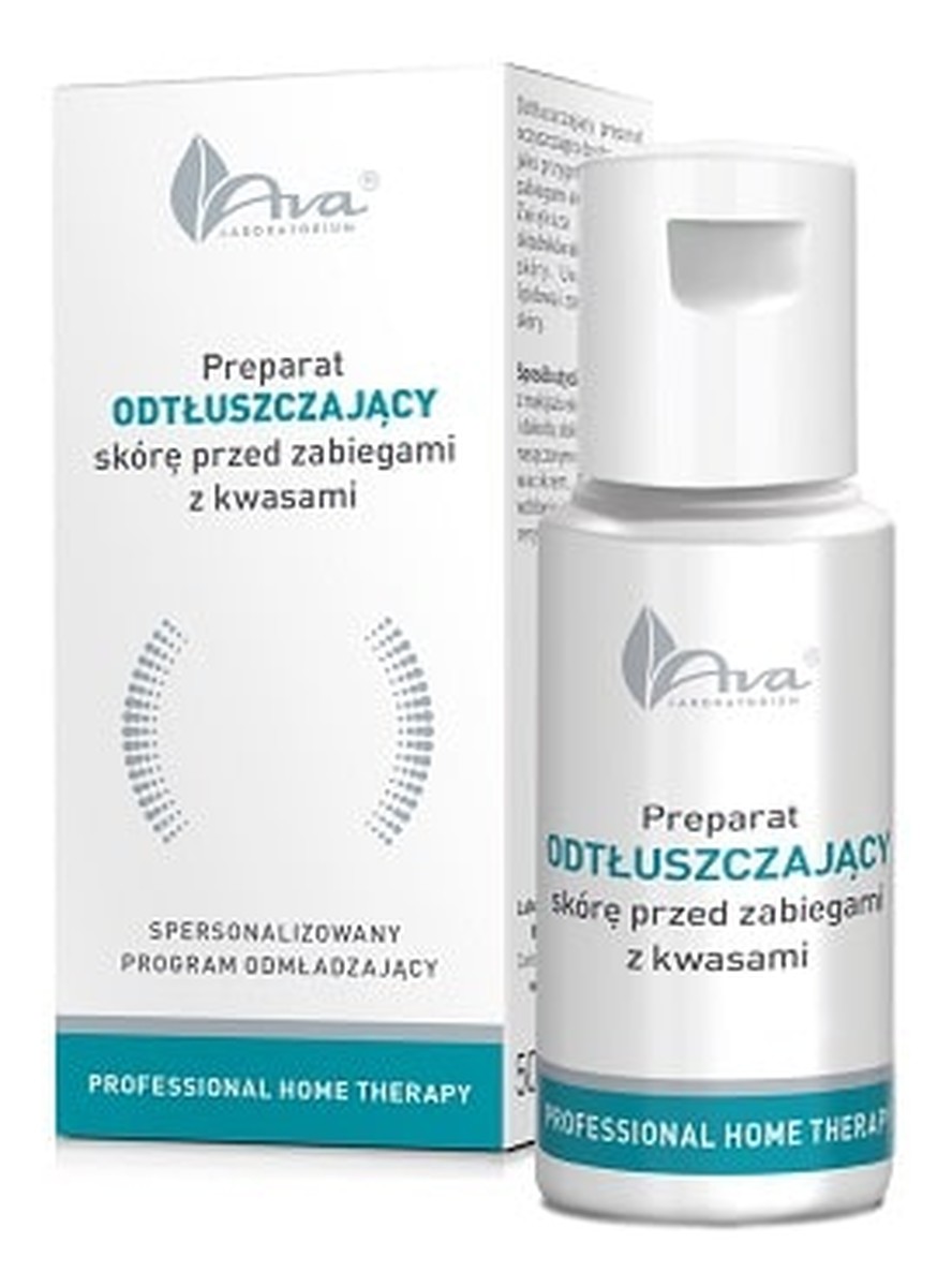 AVA LABORATORIUM | PHT Preparat odtłuszczający skórę przed zabiegami z ...