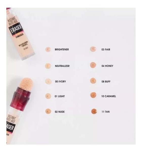 MAYBELLINE | THE ERASER EYE INSTANT ANTI-AGE PERFECT&COVER | Korektor ...