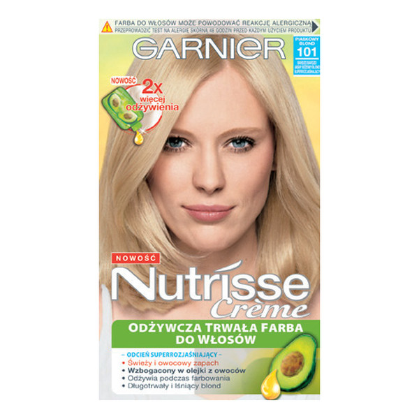 GARNIER | NUTRISSE | Farba Do Włosów 101 Piaskowy Blond | Wizaż24