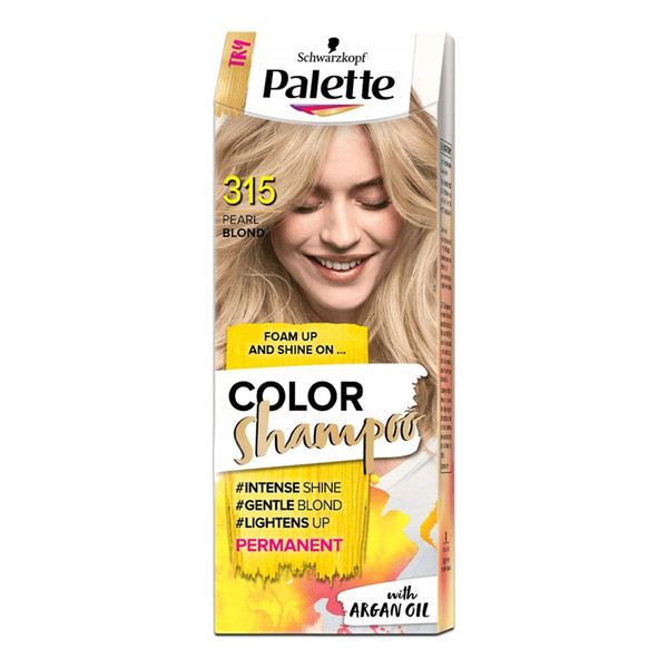 PALETTE | COLOR SHAMPOO | Szampon koloryzujący 315 Perłowy Blond | Wizaż24