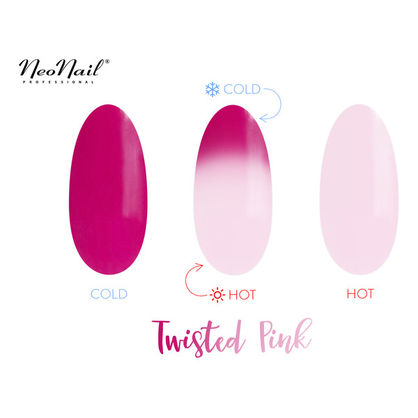 NEONAIL | THERMO COLOR | Lakier Hybrydowy Termiczny 5192-1 Twisted Pink ...