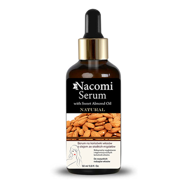 NACOMI | OLEJ MIGDAŁOWY | Serum Na Końcówki Włosów | Wizaż24