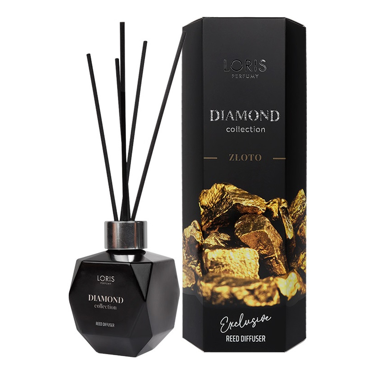 LORIS | Diamond exclusive reed diffuser dyfuzor zapachowy z patyczkami ...