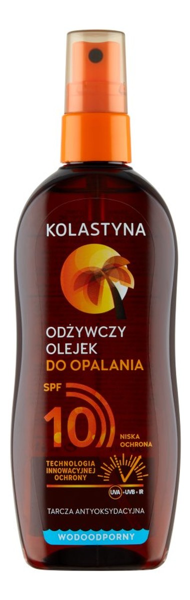 KOLASTYNA | OPALANIE | Odżywczy Olejek do opalania SPF10 | Wizaż24