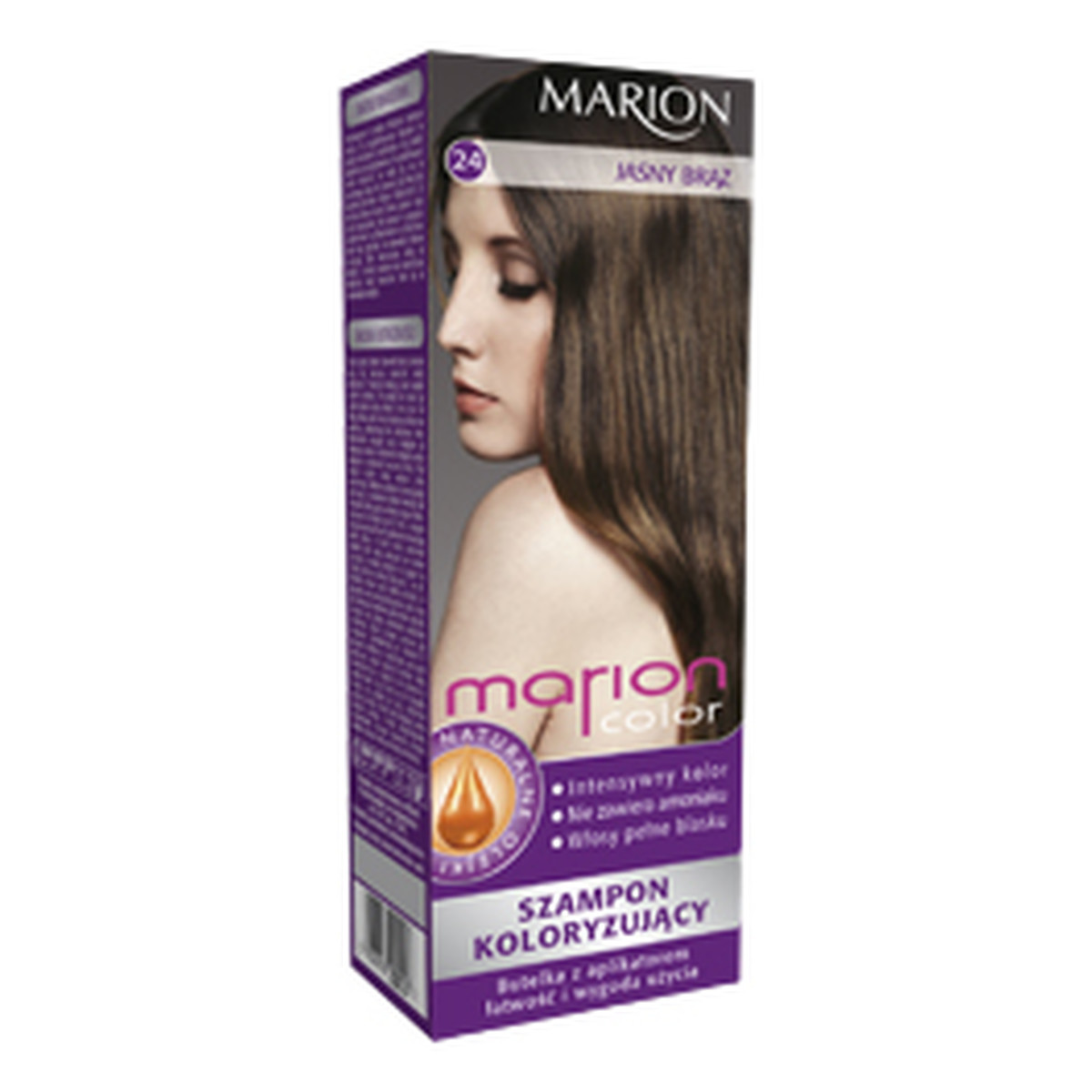 MARION | MARION COLOR | Szampon Koloryzujący 24 Jasny Brąz | Wizaż24
