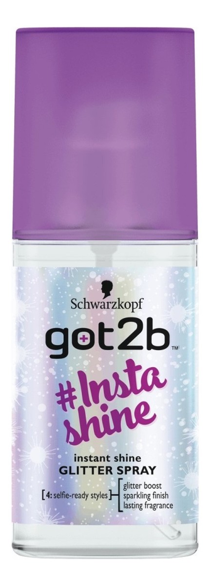 GOT2B | #insta-shine glitter spray brokatowy spray do włosów | Wizaż24