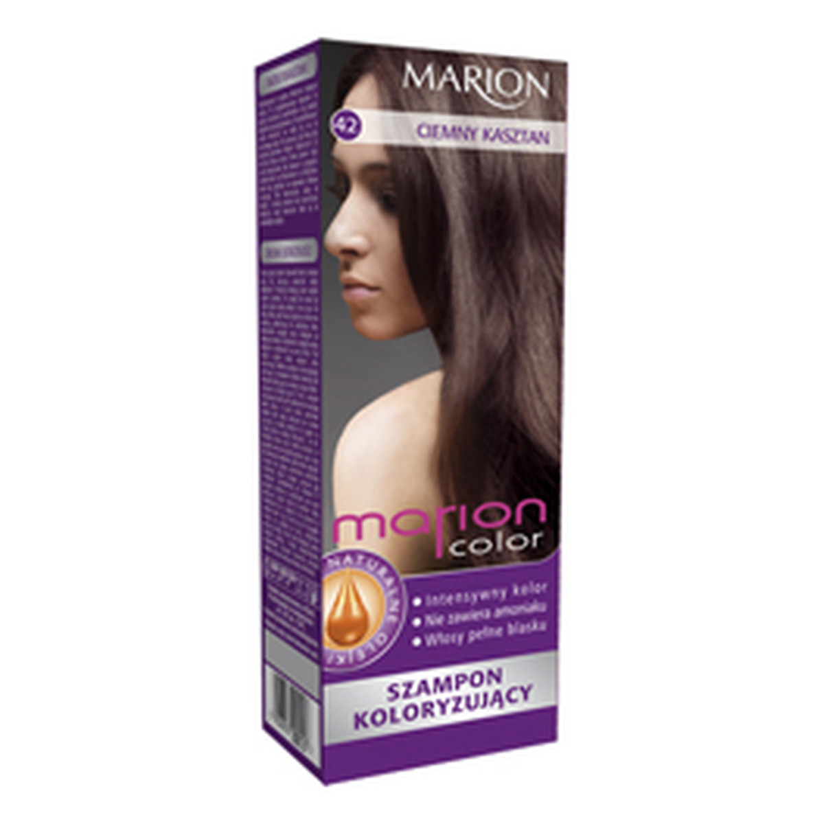 MARION | MARION COLOR | Szampon Koloryzujący 42 Ciemny Kasztan | Wizaż24