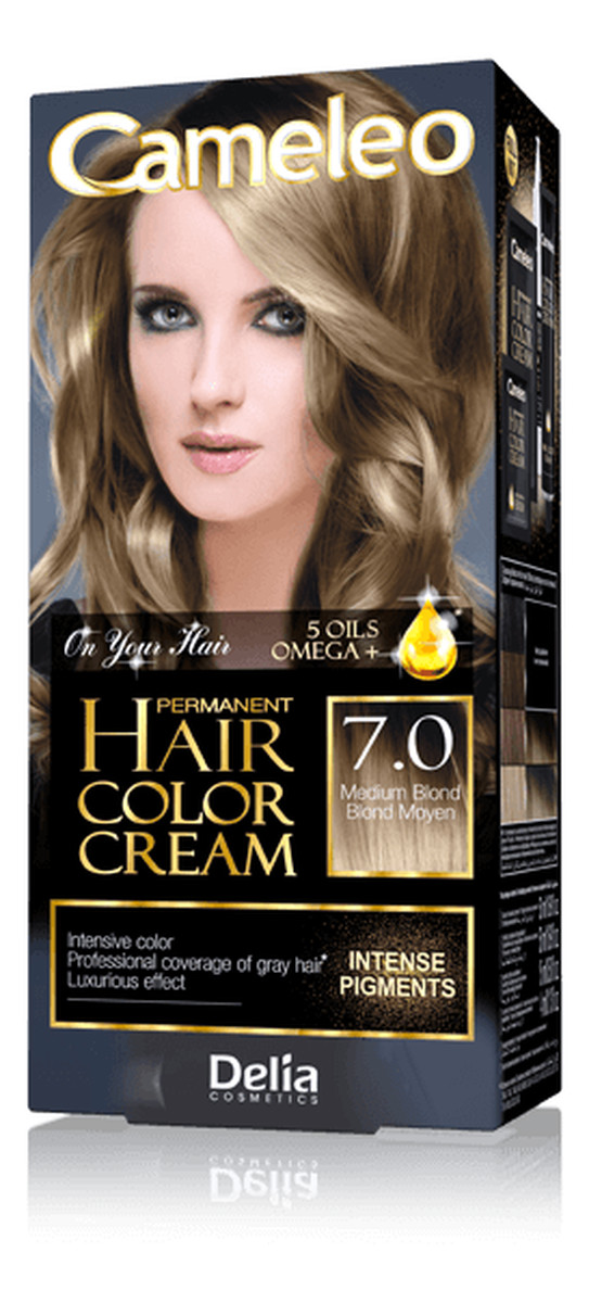 CAMELEO | farba do włosów 7.0 Medium Blond | Wizaż24