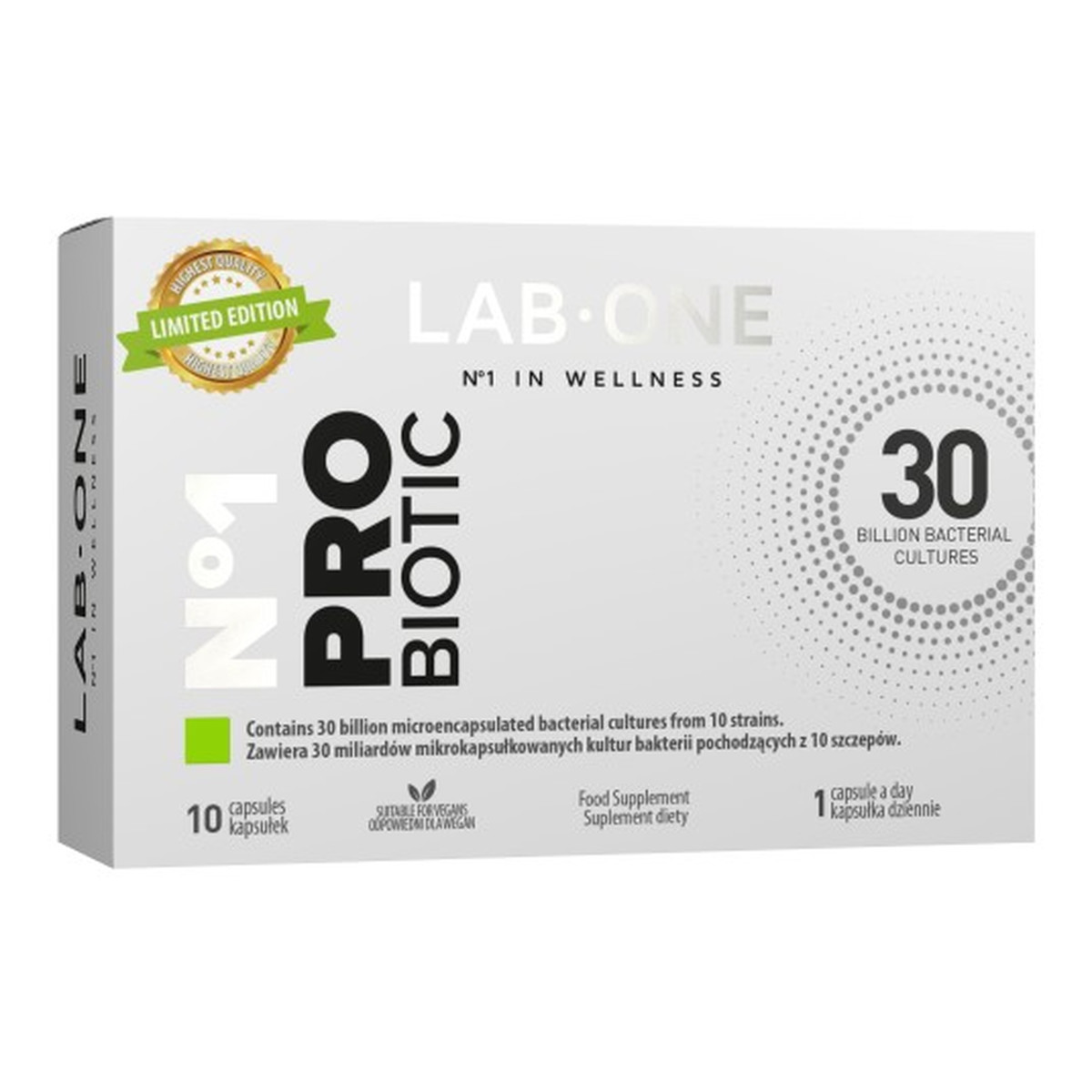 LAB ONE | N°1 probiotic suplement diety wspomagający działanie ...