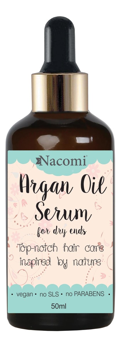 NACOMI | OLEJ ARGANOWY | Serum Na Koncówki Włosów | Wizaż24