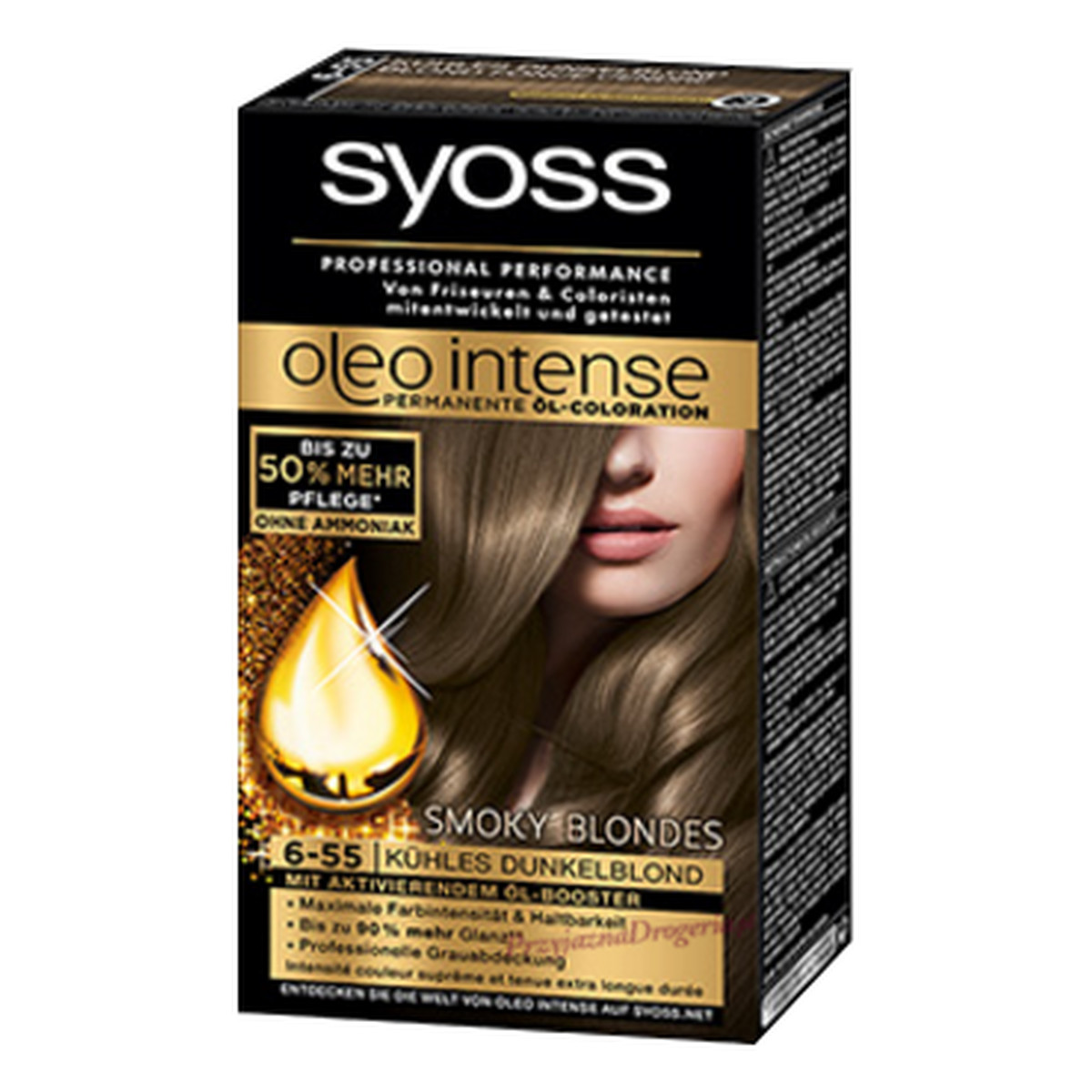 SYOSS | PROFESSIONAL PERFORMANCE OLEO INTENSE | Farba Do Włosów 6-55 ...